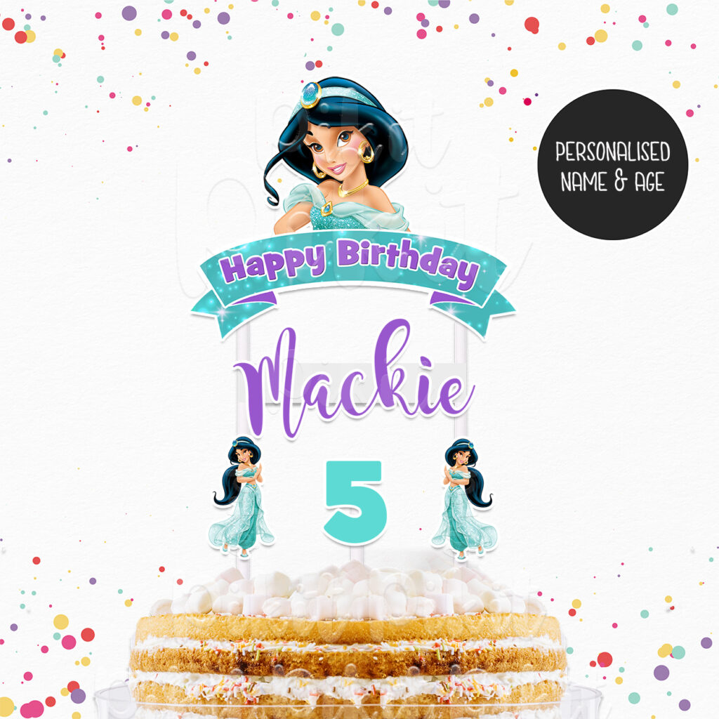 JASMINE Cake Topper – Pikit Kids
